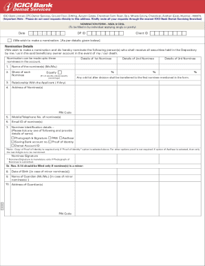Fillable Online E-mail Id/Mobile Number Update Form E-mail Id ...