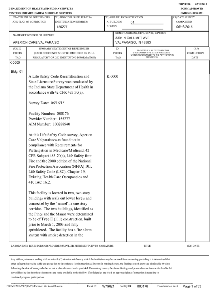 Fillable Online Facility Number: 000176 Fax Email Print - pdfFiller