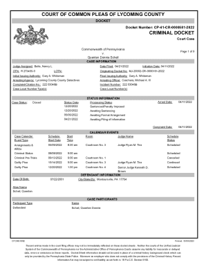 Fillable Online Judge Assigned: Butts, Nancy L Fax Email Print - pdfFiller