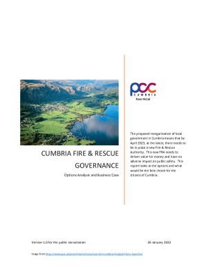 Fillable Online cumbria-pcc gov Cumbria Fire and Rescue Service ...