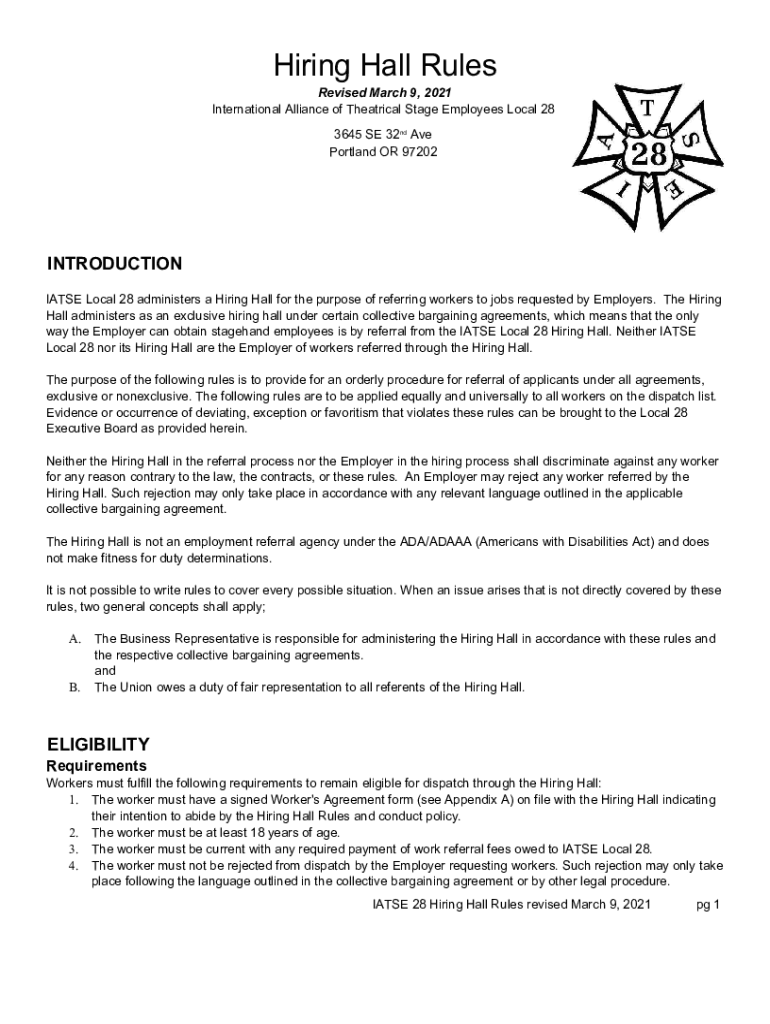 Fillable Online On the job with IATSE Local 28 - nwLaborPress Fax Email ...