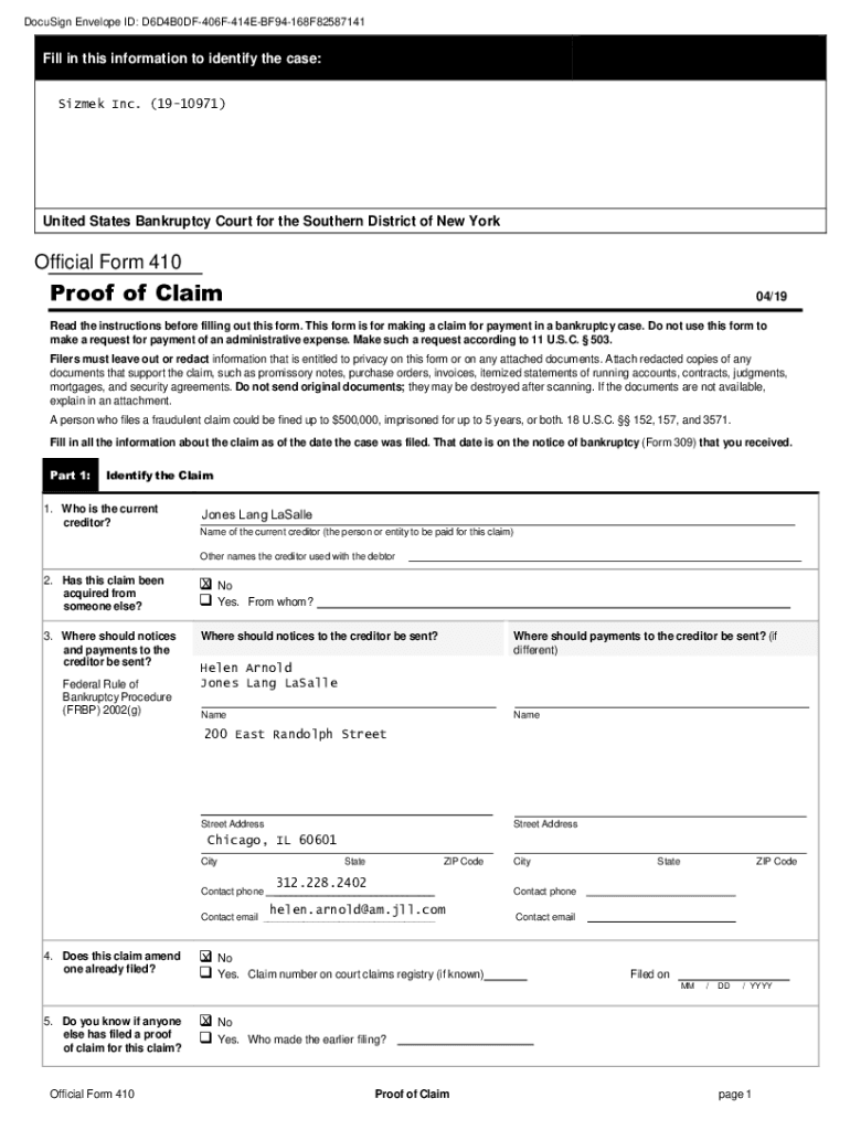 Fillable Online Docket #11 Fax Email Print - pdfFiller