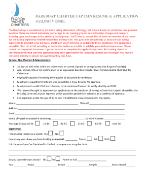 Fillable Online Boat Captain Resume Samples - QwikResume.com Fax Email ...