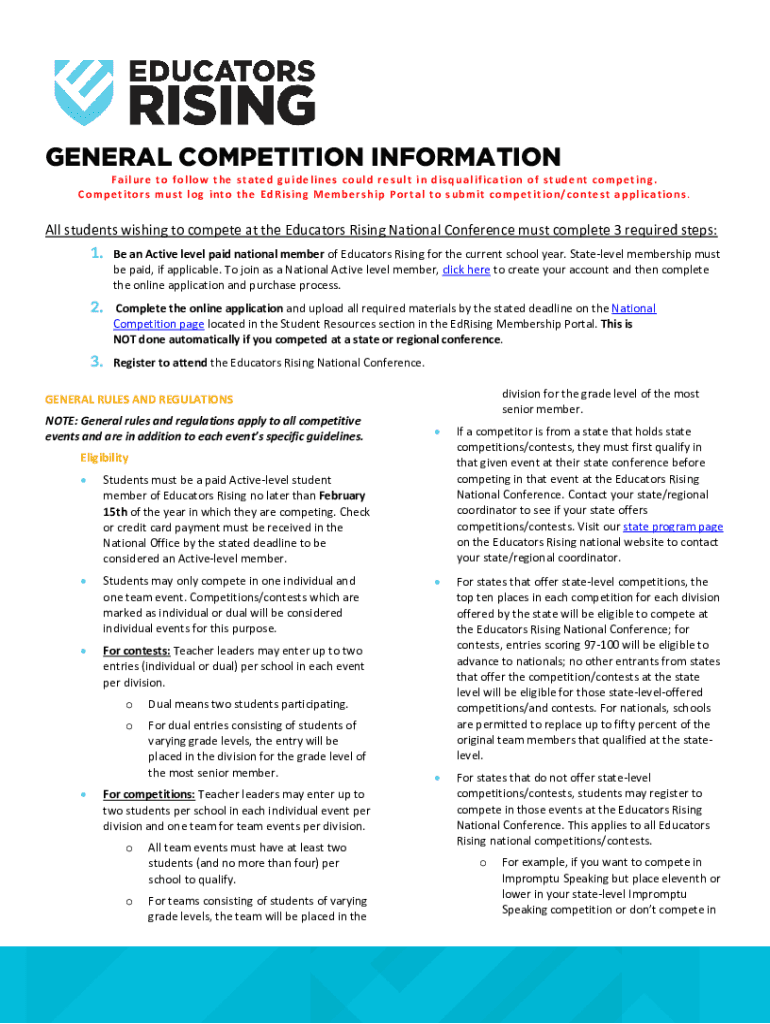 Fillable Online educatorsrisingnm nmsu Student Landing Page - Educators Rising Fax Email Print ...