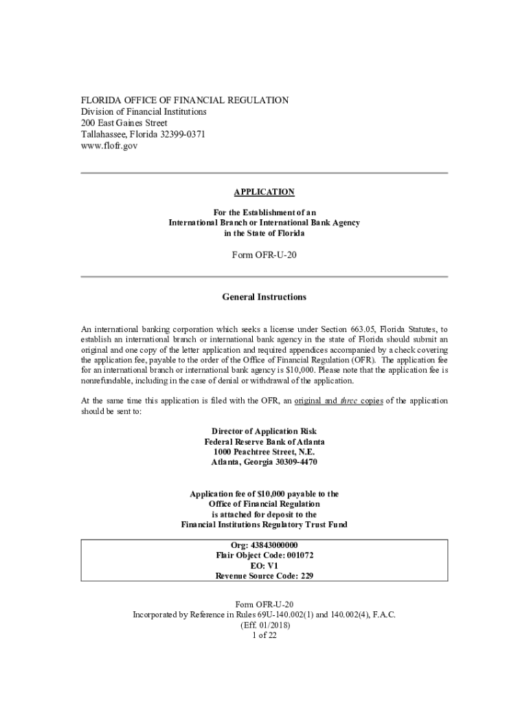 Fillable Online The Florida Office of Financial RegulationLinkedIn Fax ...
