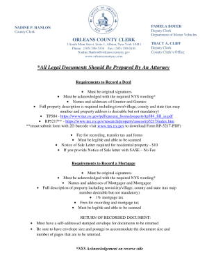 Fillable Online *All Legal Documents Should Be Prepared By An Attorney ...