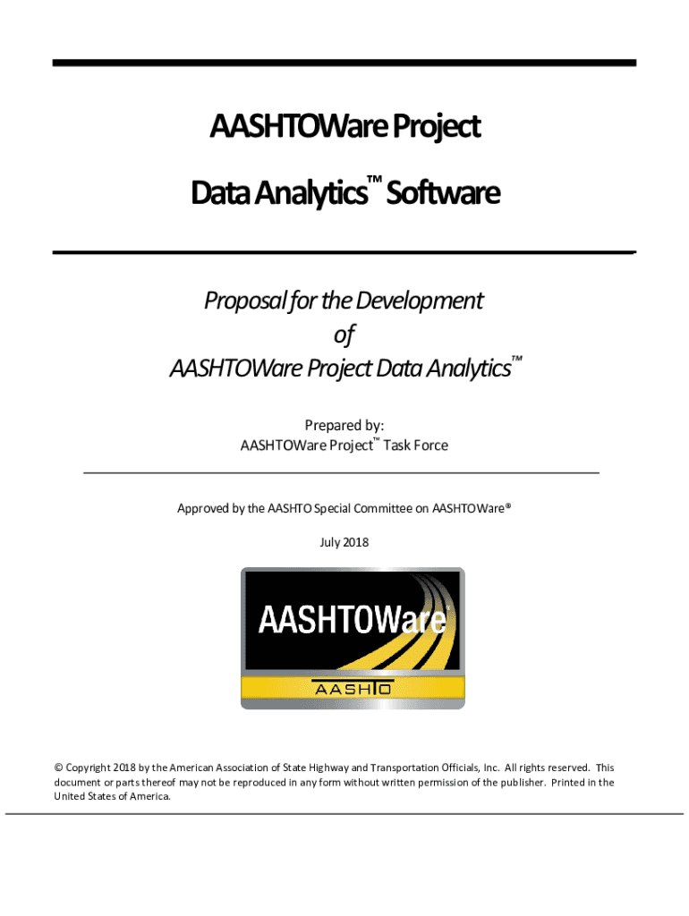 Fillable Online RFP Seeks IT Service Package for AASHTOWare Fax Email ...