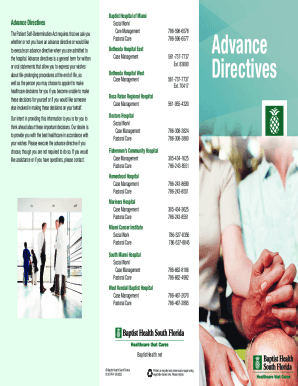 Fillable Online Advance decision to refuse treatment (living will ...