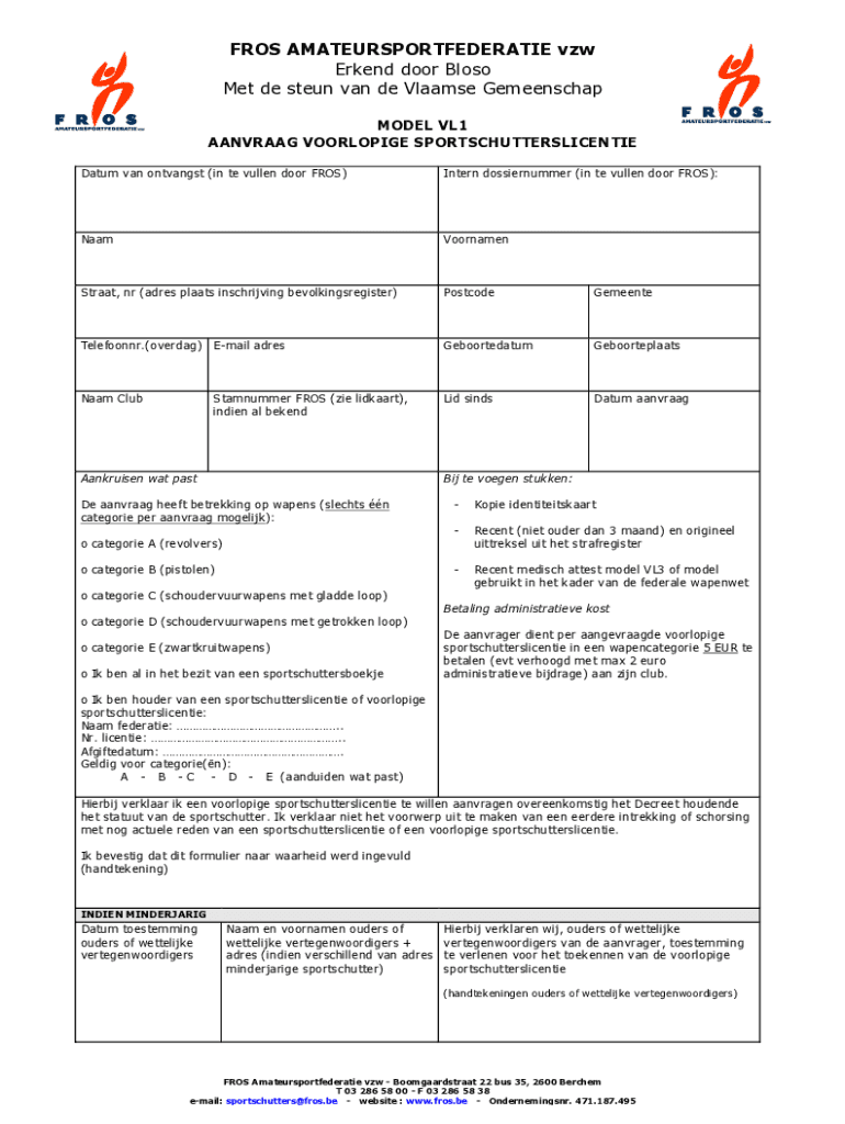 Invulbaar Online VL1.doc Faxnummer Email Afdrukken - pdfFiller