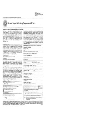 Fillable Online Form FR Y-6 FR Y-6 Annual Report of Holding Companies ...