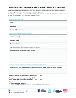 Fillable Online Application Form - HPC Innovation Awards - HPC User ...