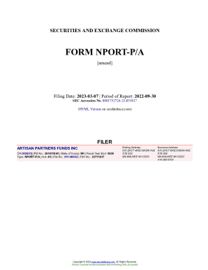 Fillable Online SEC FORM D/A - nasaa efd Fax Email Print - pdfFiller