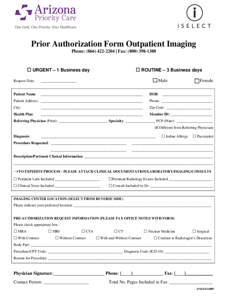 Fillable Online TMHP Radiology Prior Authorization Request Form Fax ...