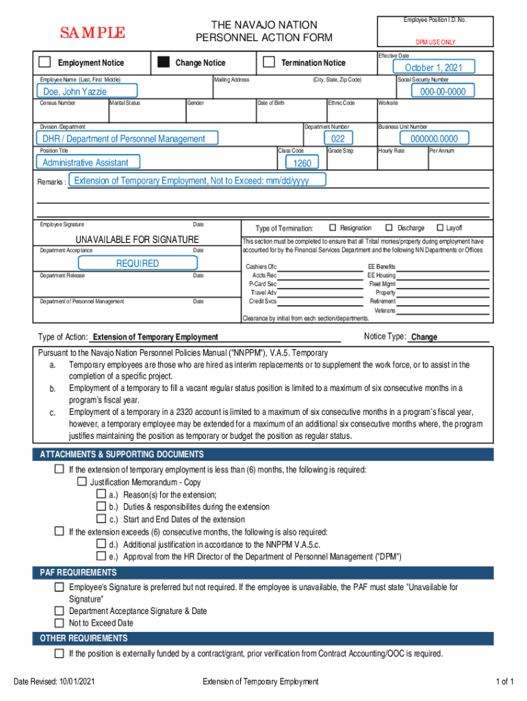 Fillable Online End of Administrative Leave Fax Email Print - pdfFiller