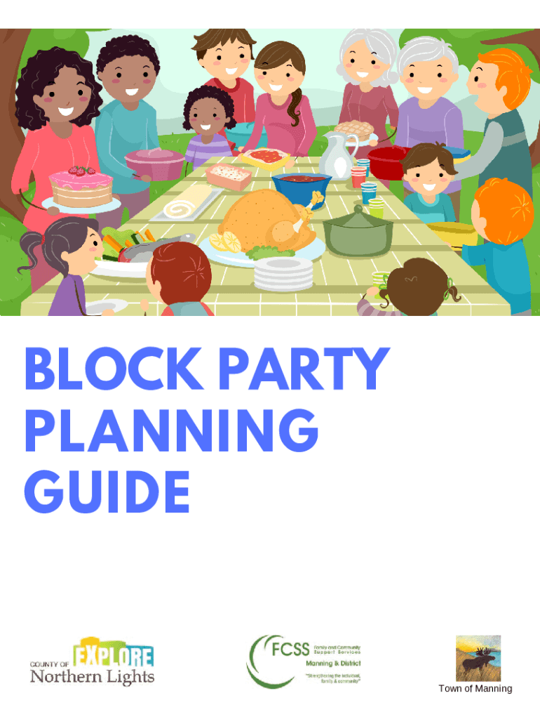 Fillable Online 11 awesome tips for hosting a neighbourhood block party ...