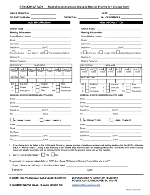 Fillable Online Grp Change Form (lw3).docx Fax Email Print - pdfFiller