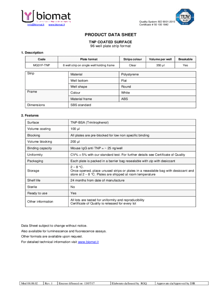Fillable Online Quality Management Systems Certificates - Bio-Rad Fax ...