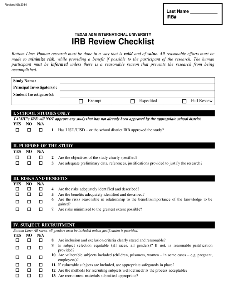 Fillable Online WCG IRB Guide for Researchers Fax Email Print - pdfFiller