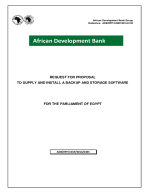 Fillable Online Request for proposal for supply and installation of backup and ... Fax Email ...
