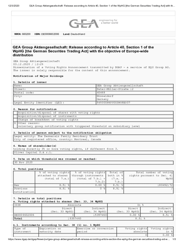 Fillable Online Transparency notification by Artisan Partners Limited ... - GBL Fax Email Print ...
