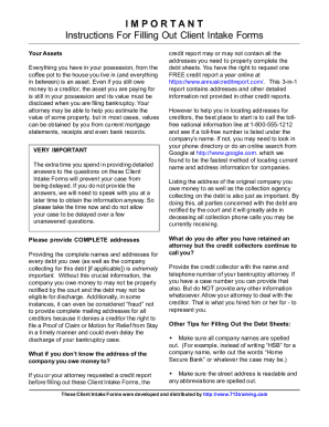 Fillable Online Client Intake Form: Fillable, Printable & Blank PDF Form for Free ... Fax Email ...