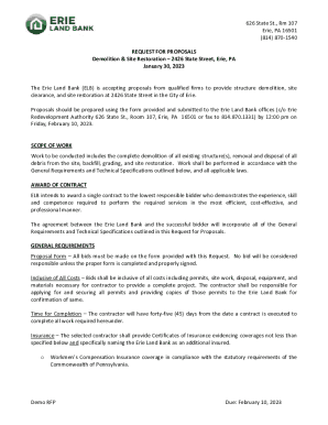 Fillable Online ELB.Demo Proposal Form 2426 State Fax Email Print ...