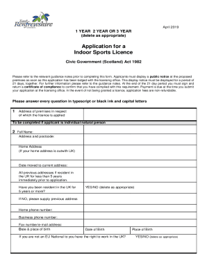 Fillable Online PERSONAL LICENCE Fax Email Print - pdfFiller