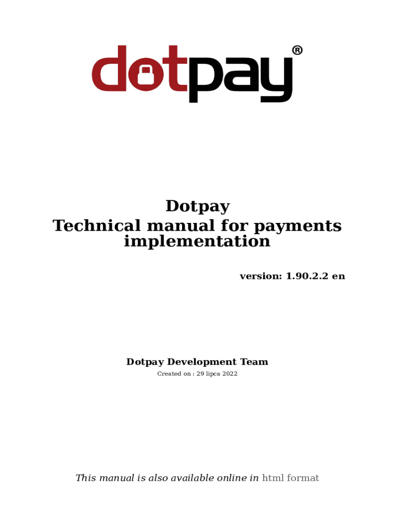 Fillable Online Request: Using Dotpay as a Payment ProviderHelp Center ...