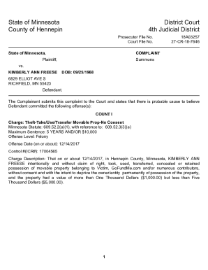 Fillable Online 27-CR-18-7646 Fax Email Print - pdfFiller