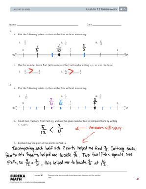 Fillable Online Gr4-Mod5-Lesson12 - Lesson 12 Homework 4 5 A STORY OF ...