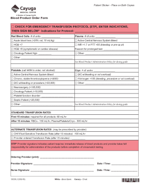 Fillable Online d2xk4h2me8pjt2 cloudfront Sample Massive Transfusion ...