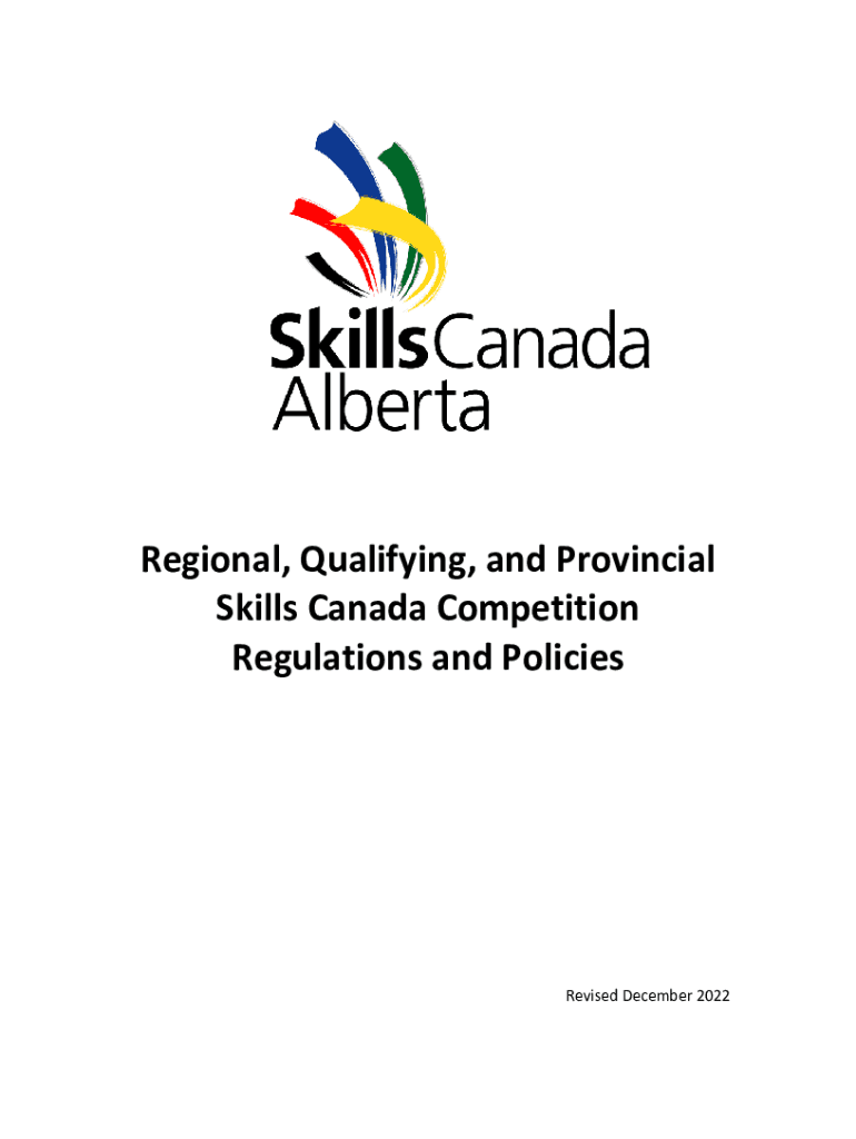 Fillable Online Provincial Skills Canada Competition - Skills Canada ...