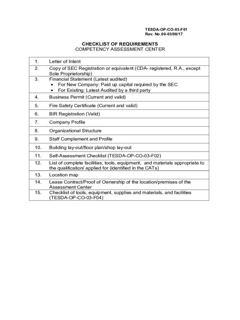 Fillable Online application form - Tesda Fax Email Print - pdfFiller