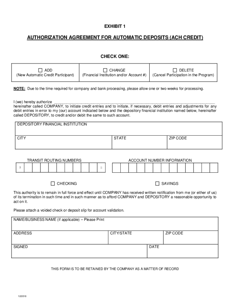 Fillable Online NJ ACH REVISED 10/15 Electronic Payment Authorization ...