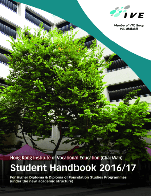 Fillable Online cwstudent vtc edu HONG KONG INSTITUTE OF VOCATIONAL EDUCATION ... Fax Email ...
