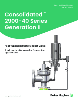 Fillable Online Consolidated 2900-40 Series Generation II Fax Email ...