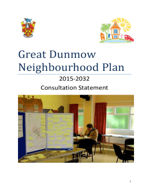 Fillable Online Neighbourhood Plans and Village Design Statements Fax ...
