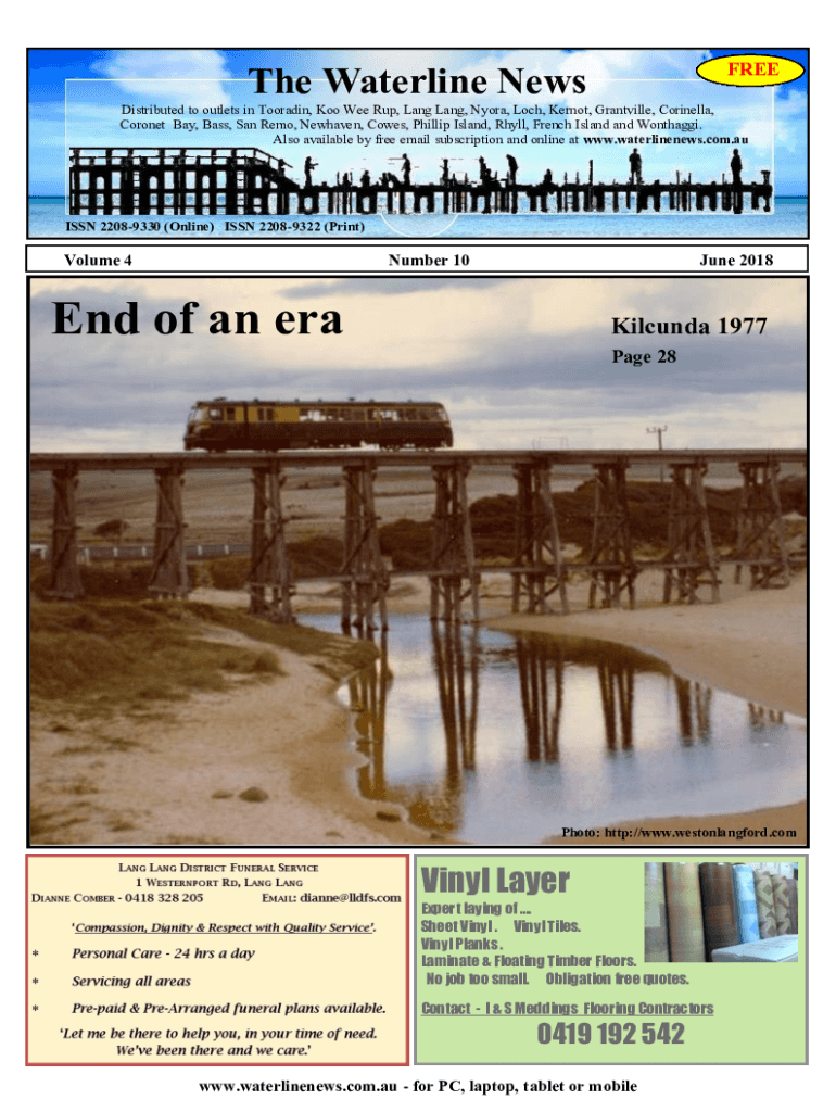 Fillable Online Luminous Galleries - The Waterline News Fax Email Print ...