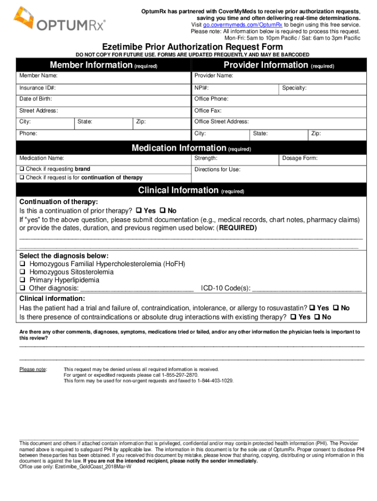 Fillable Online Prior Authorization Request Form Member Information ... Fax Email Print - pdfFiller