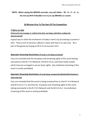 Fillable Online Competition Score Sheets Fax Email Print - pdfFiller