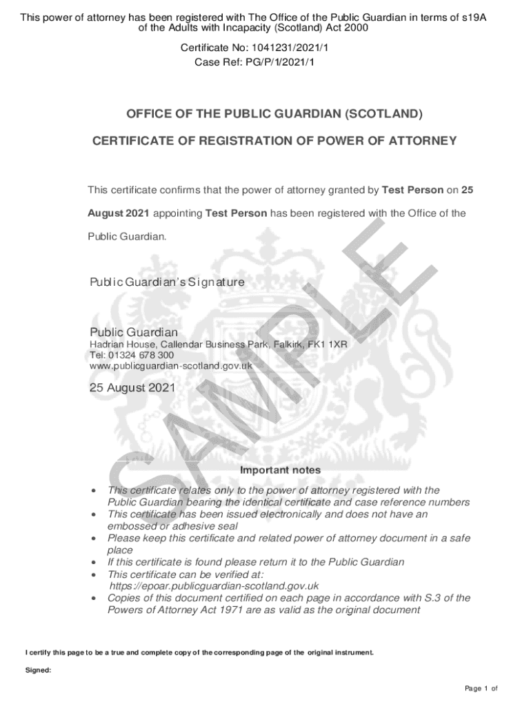 Fillable Online sample-epoar-certificate.pdf Fax Email Print - pdfFiller