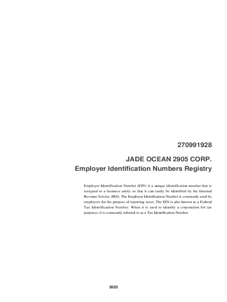 Fillable Online Apply Employer Identification Number Online in U.S ...