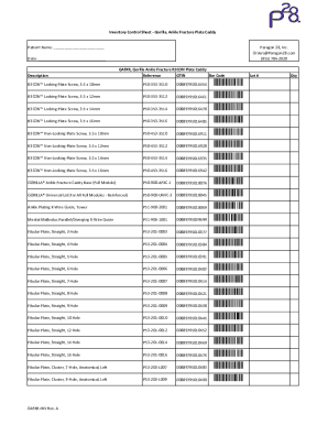 Fillable Online Gorilla, Ankle Fracture Plate Caddy - Paragon 28 Fax ...