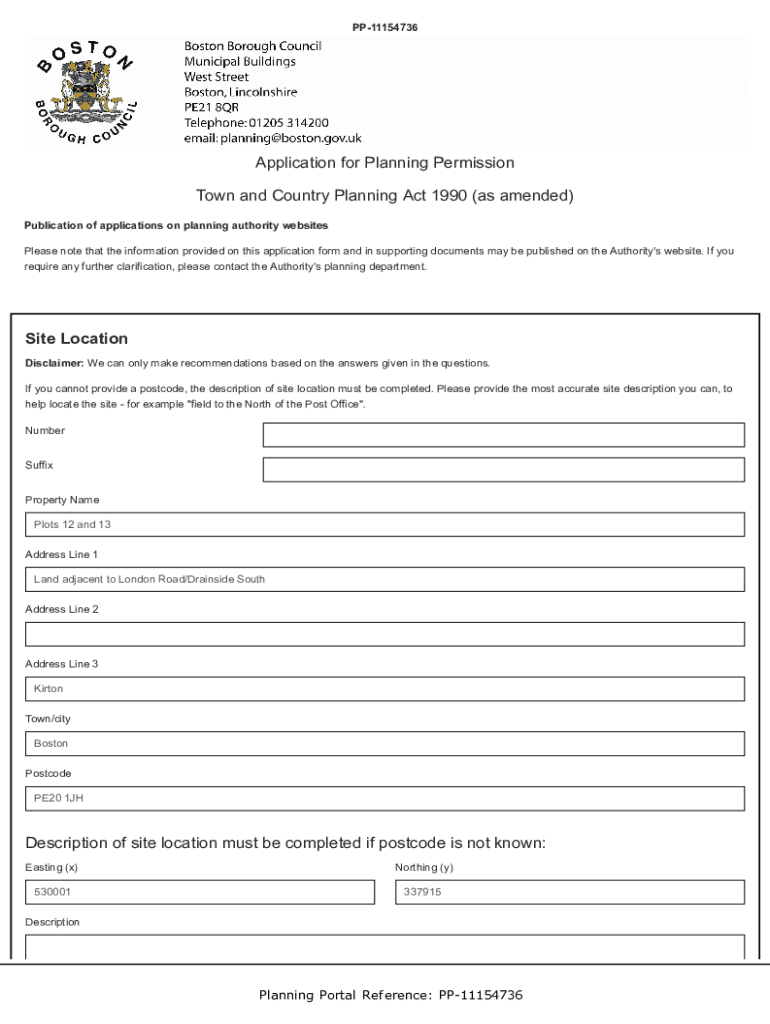 Fillable Online Plots 12 and 13 Fax Email Print - pdfFiller