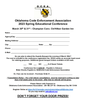 Fillable Online Time to Register and Make Your Reservation! Fax Email ...