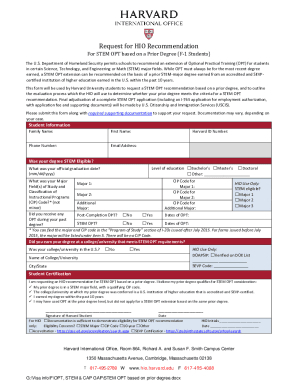 Fillable Online ICE Form I-983 - Training Plan for STEM OPT Students ...