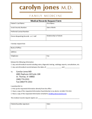 Fillable Online Medical Records - Mercy Hospital - HCA Florida ...