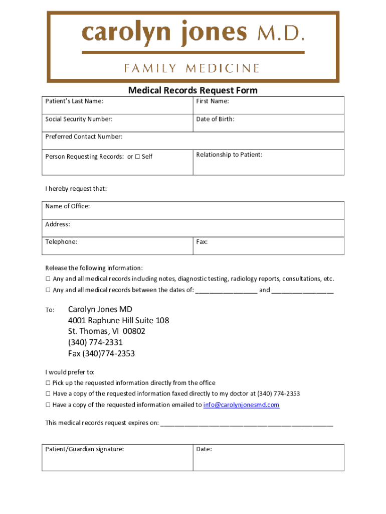 Fillable Online Medical Records - Mercy Hospital - HCA Florida ...