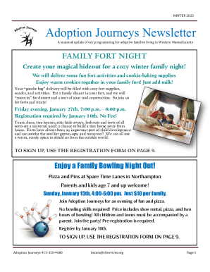 Fillable Online FAMILY FORT NIGHT Fax Email Print - pdfFiller