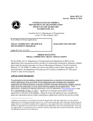 Fillable Online SS4A Grant Agreement Overview Webinar - Presentation ...